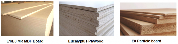 LG PET E0 Laminated High Gloss MDF Panels Untuk Pintu Kabinet